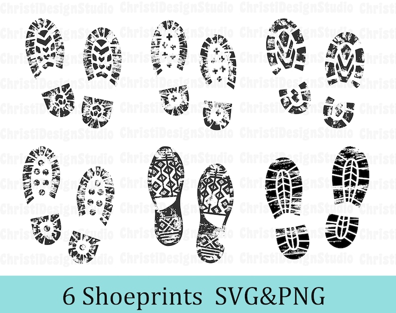 Shoeprints Svg, Shoeprint Png, Shoeprint Clipart, Footprint Svg ...