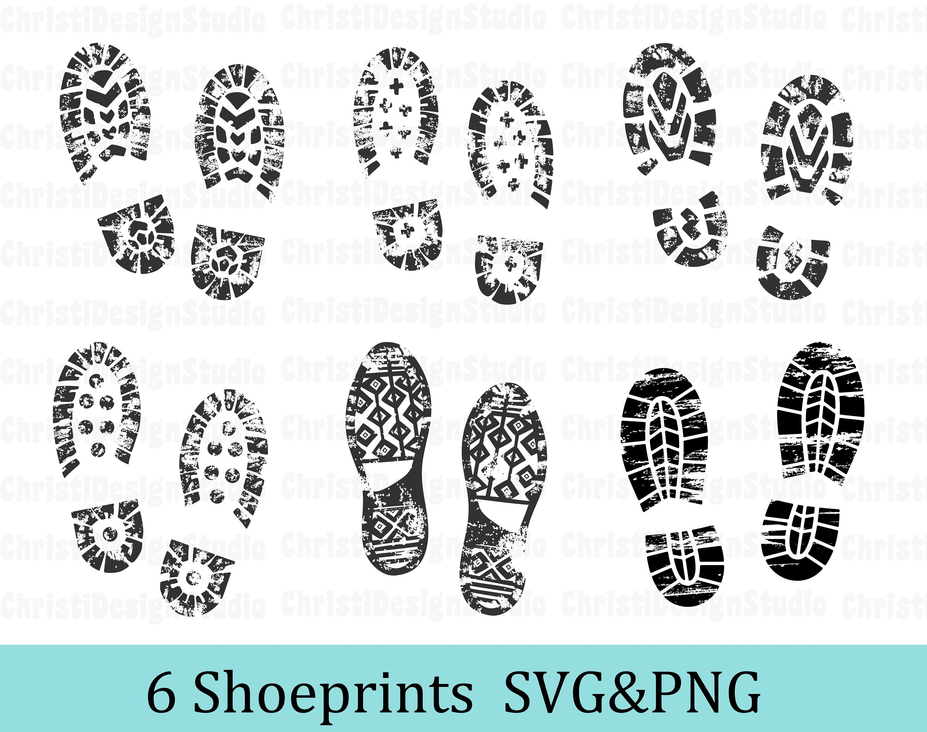 Shoeprints Svg, Shoeprint Png, Shoeprint Clipart, Footprint Svg ...