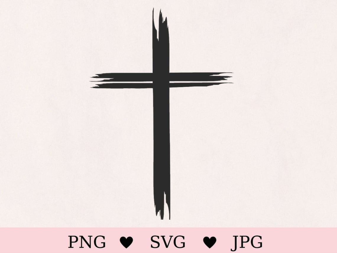 Cross Svg, Cross Png, Distressed Cross, Cross Clipart, Cross Digital ...