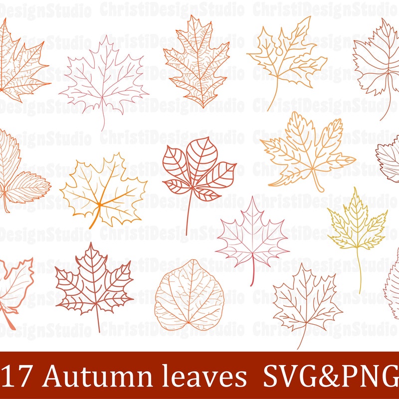 Autumn Leaves Svg - Etsy