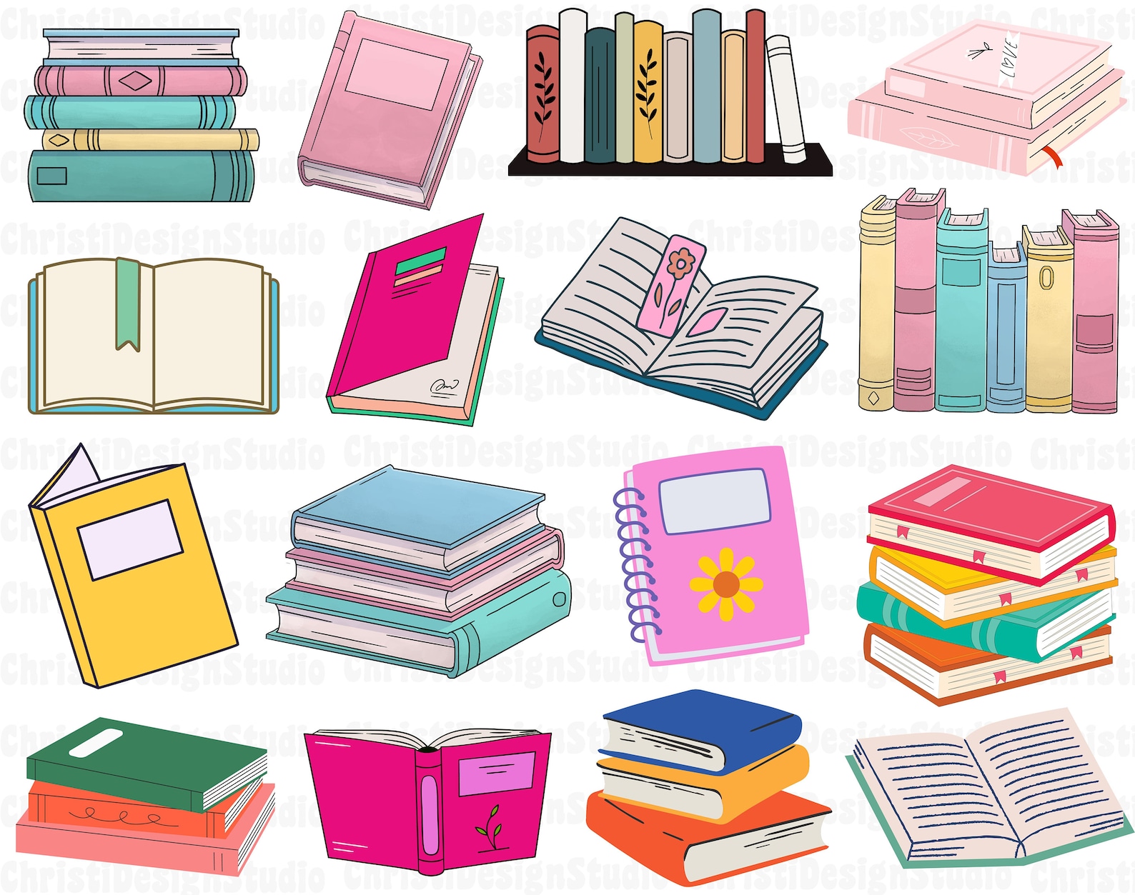 Book Clipart, School Clipart, Book Png, Reading Clipart, Book Lovers ...