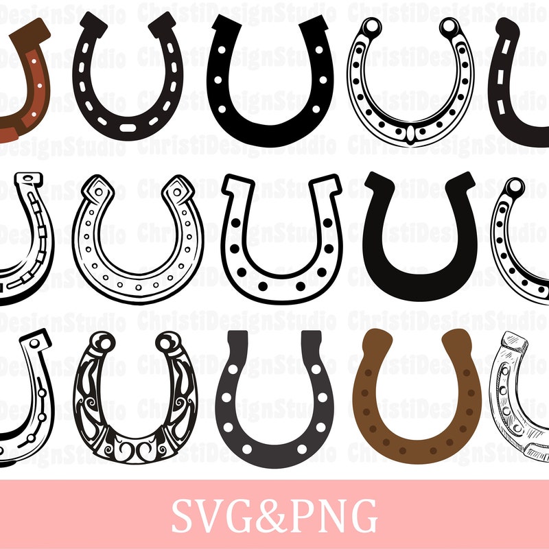 Good Luck Horseshoe Cards - Etsy