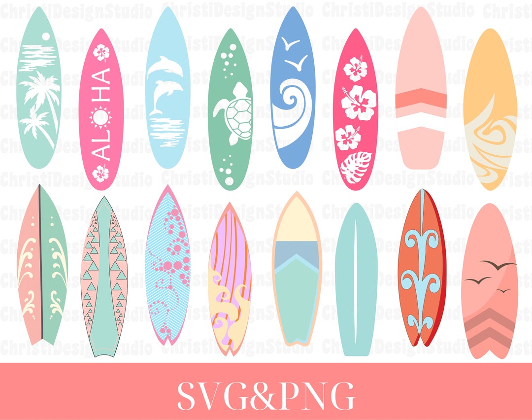 Surfboard Svg, Surf Clipart, Surf Svg, Ocean Wave Svg, Surfing Svg ...