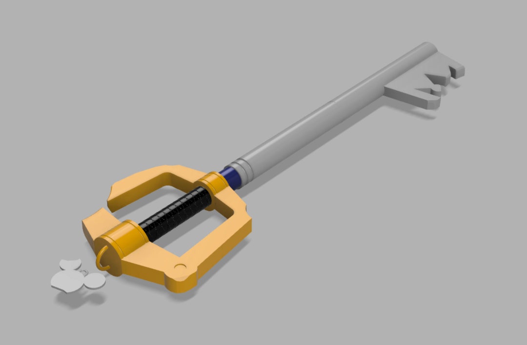 Kingdom Key Shattered Key [3D Print Files] - Etsy