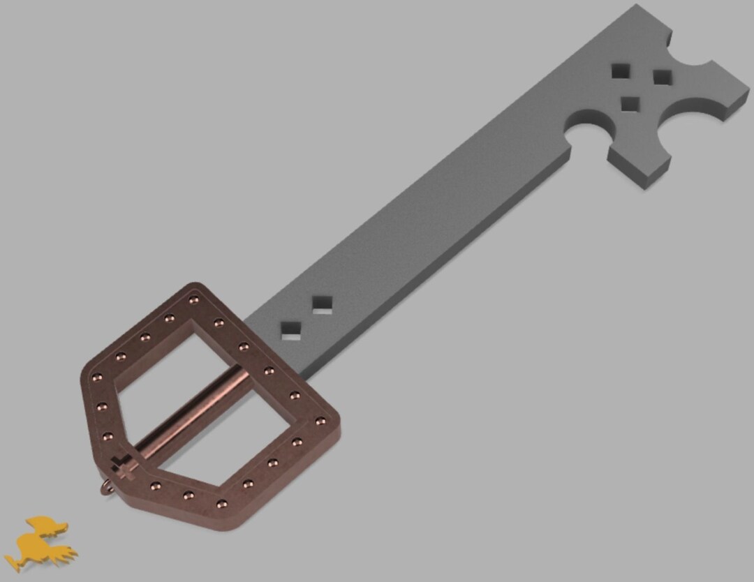 Metal Chocobo Keyblade [3D Print Files] - Etsy