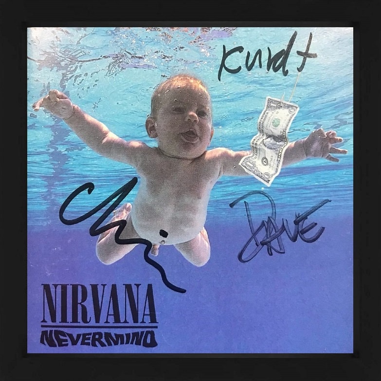 Memorabilia Collectibles Perfect Gift Idea! Nirvana Signed Autographed Hormoaning Record Album ...