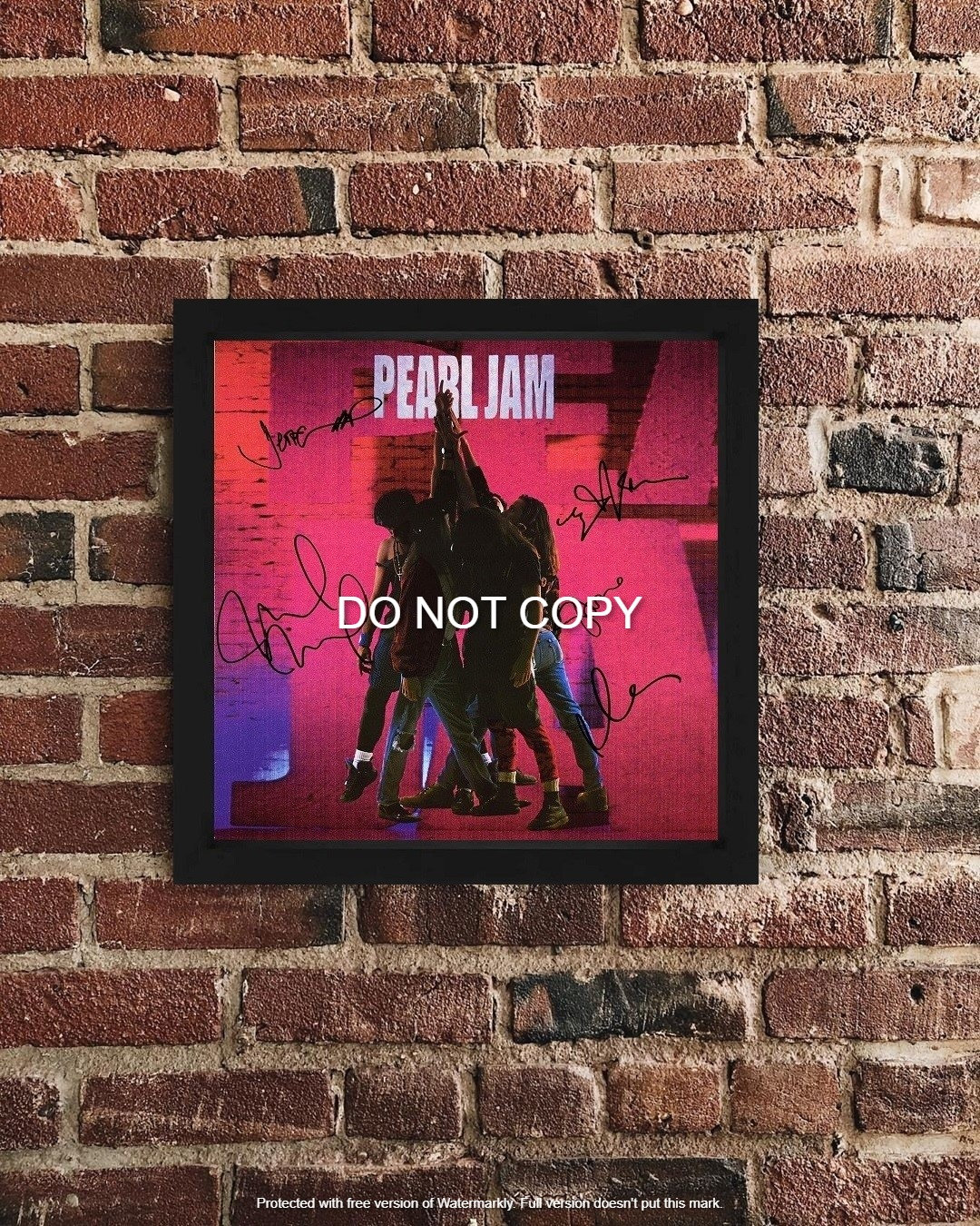 Pearl Jam Stickman Decal