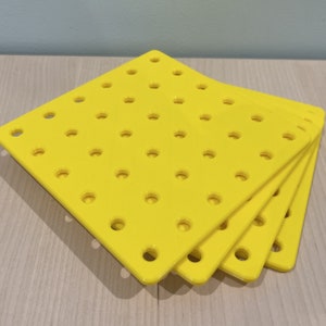 4 Pack Crochet/knitting Blocking Pin Stabiliser Squares Blocking Tool ...