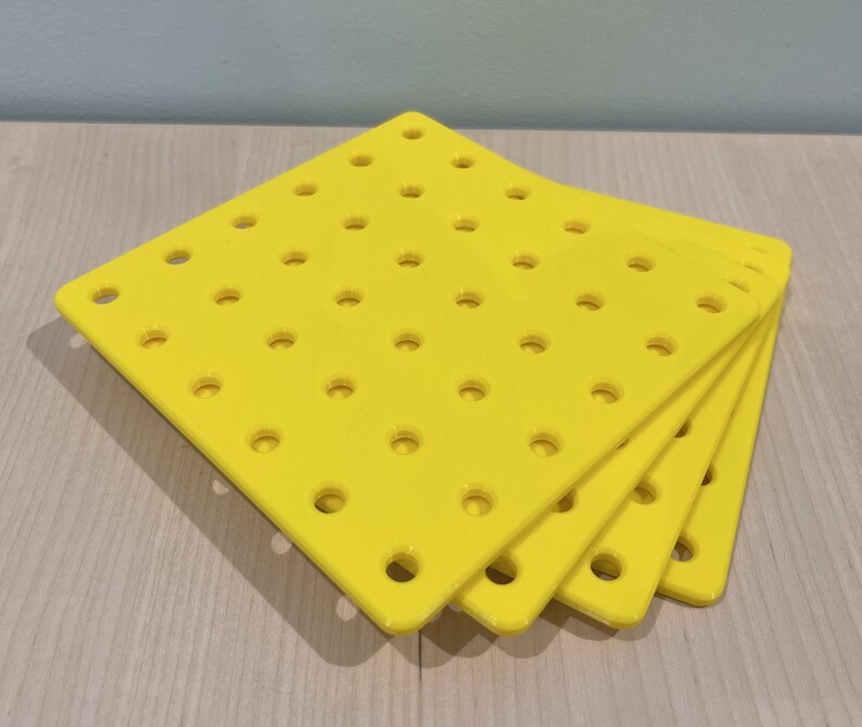 4 Pack Crochet/knitting Blocking Pin Stabiliser Squares Blocking Tool ...