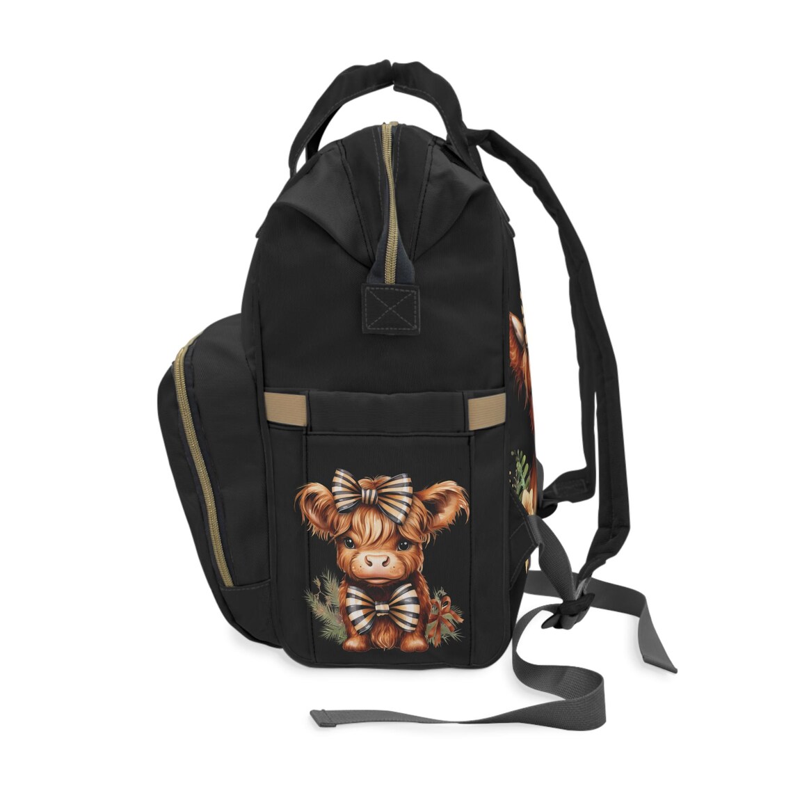 Highland Cow Backpack - Etsy