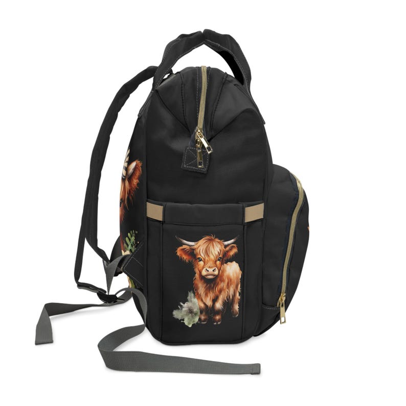 Highland Cow Backpack - Etsy
