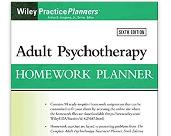 Psychotherapy Planner - Etsy