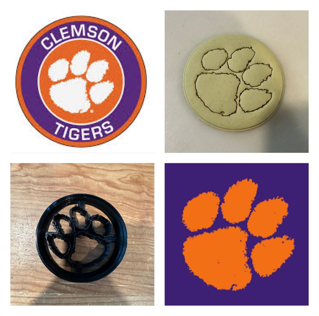 Clemson Cookie Cutter - Etsy