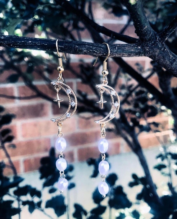 Lady of Starlight Elven Elvish Moon Stars Fantasy - Etsy