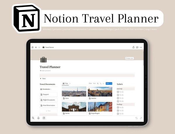 Notion Second Brain Template, Notion Dashboard, Notion Template 2023, Notion Planner, Notion All ...
