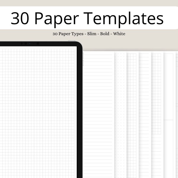 Goodnotes Template - Etsy