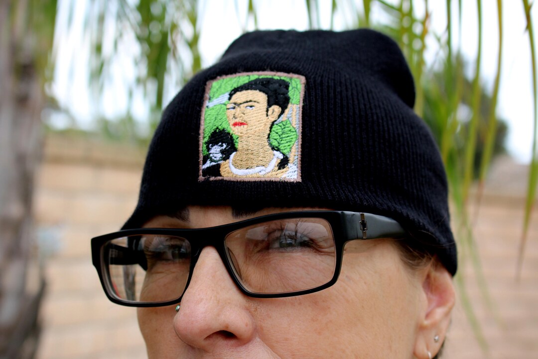 Frida Kahlo Stocking Cap, Ballcap, Hat, Lid, Unibrow, Uni-brow, Mexico ...