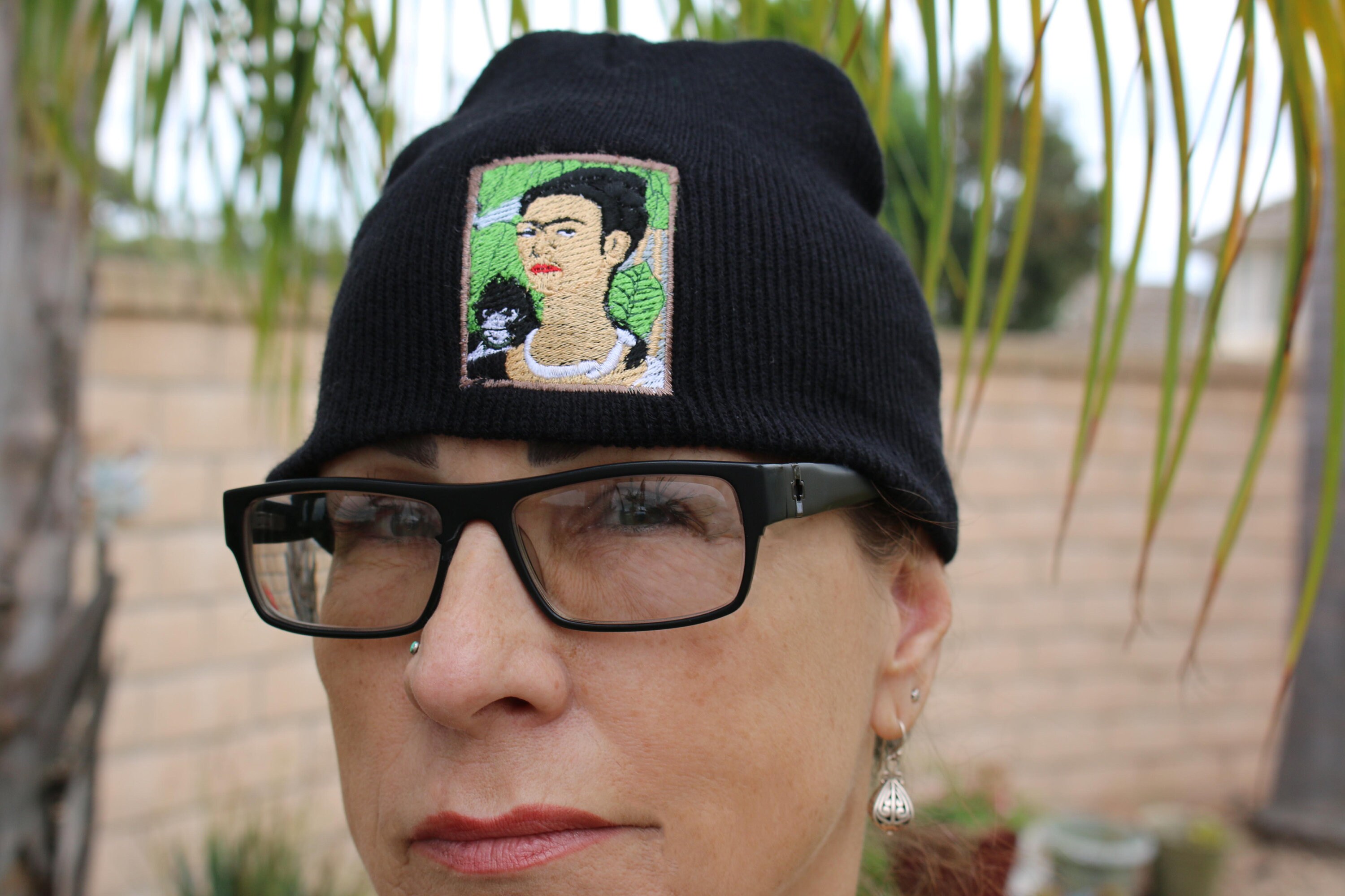 Frida Kahlo Stocking Cap Ballcap Hat Lid Unibrow - Etsy