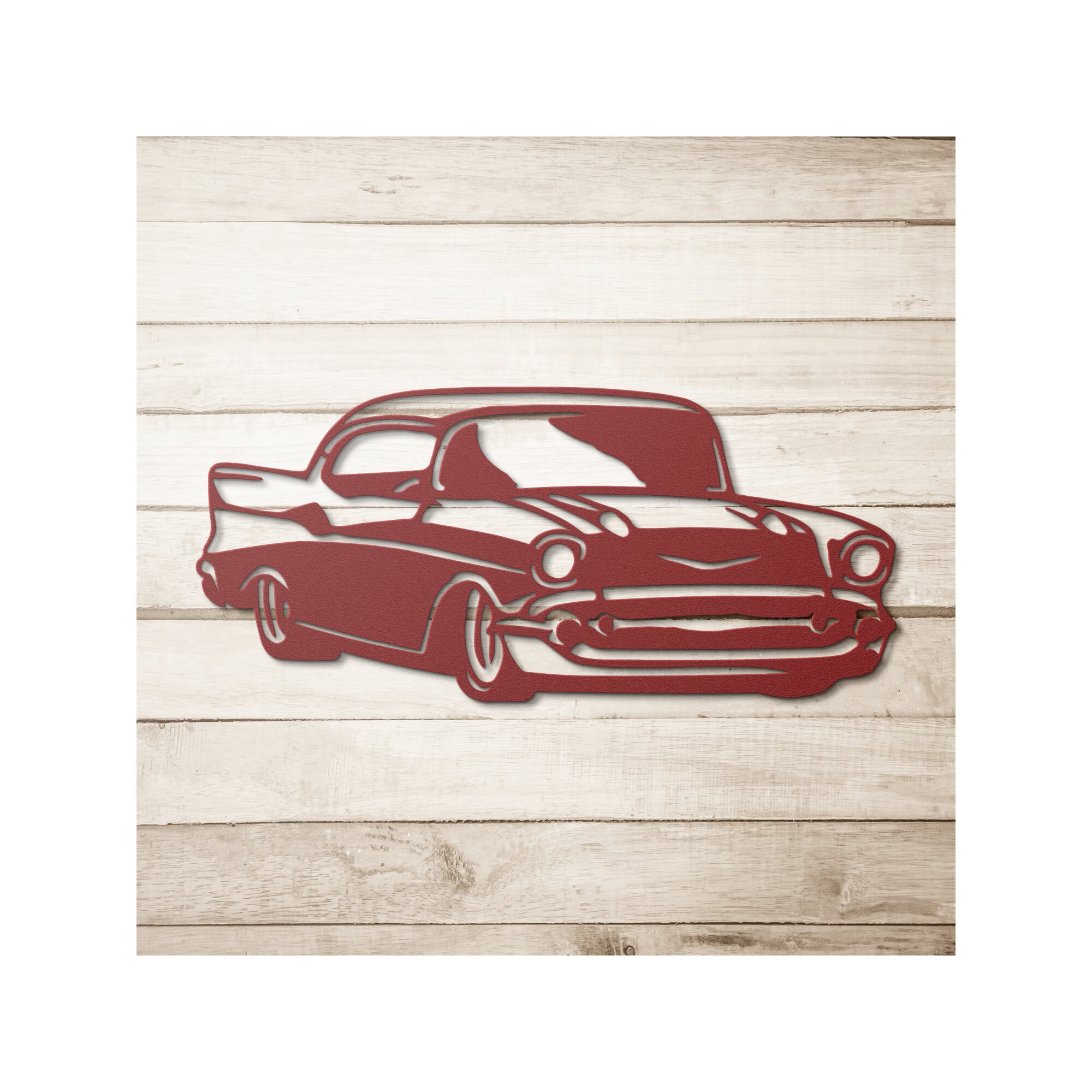 57' Chevy Metal Sign - Etsy