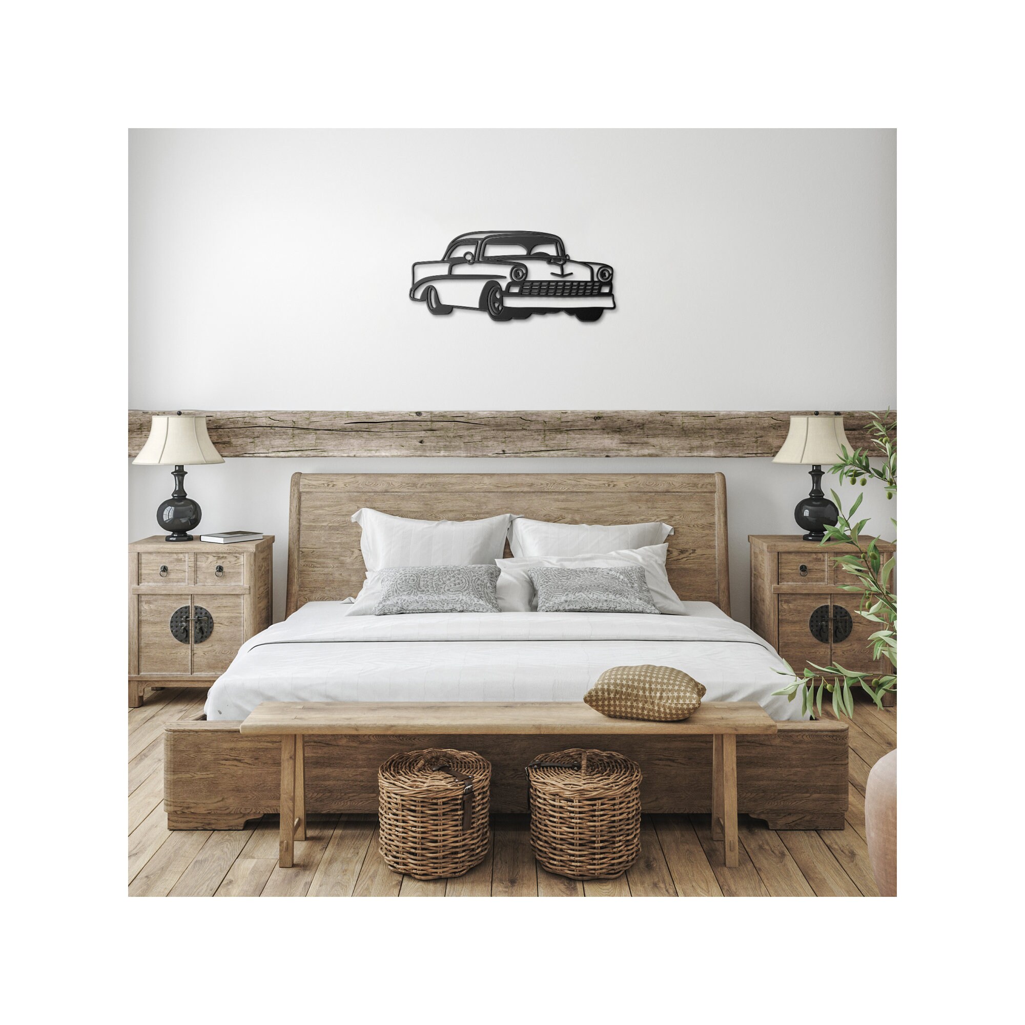 56' Chevy Metal Sign - Etsy