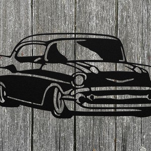 57' Chevy Metal Sign - Etsy