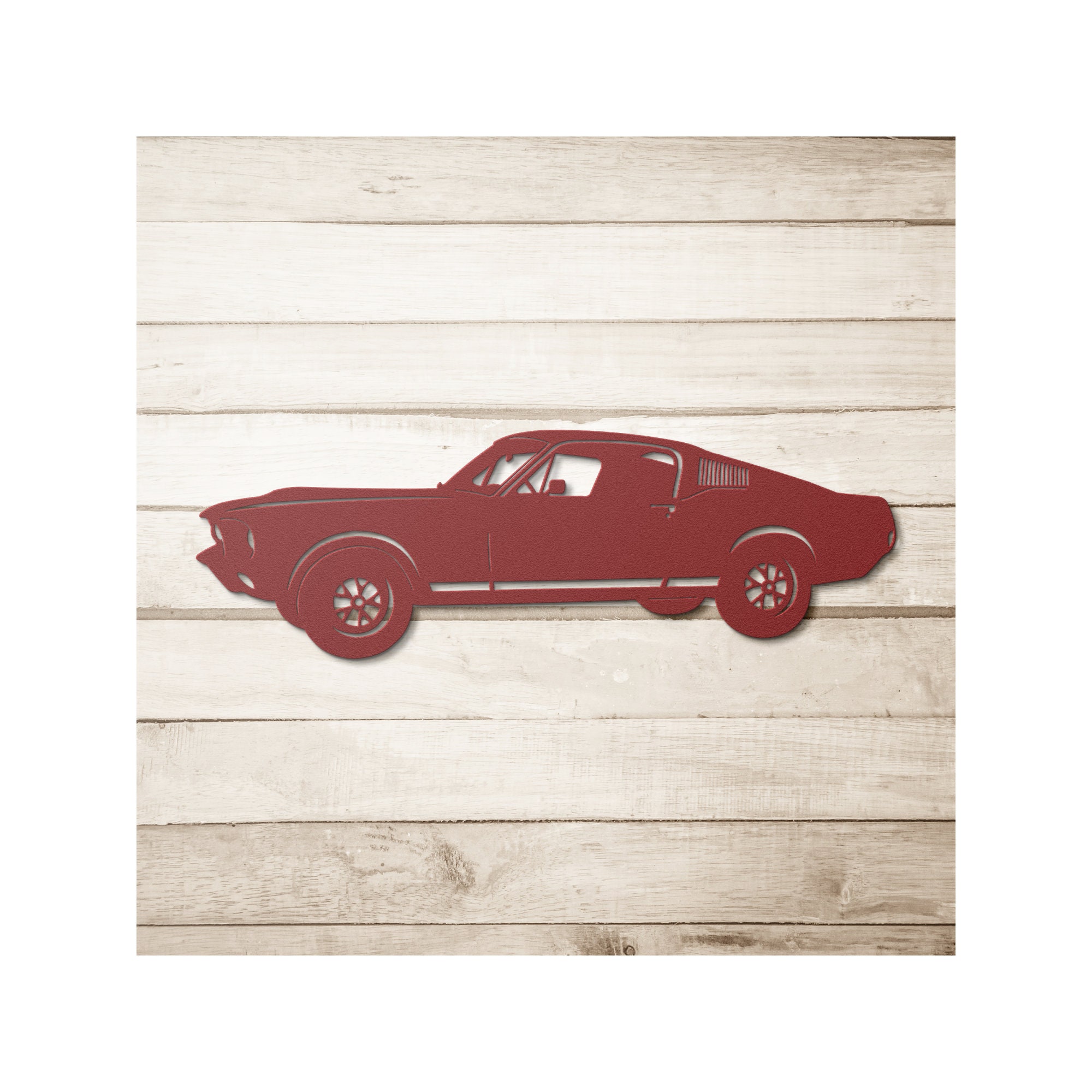 Ford Mustang Metal Sign - Etsy