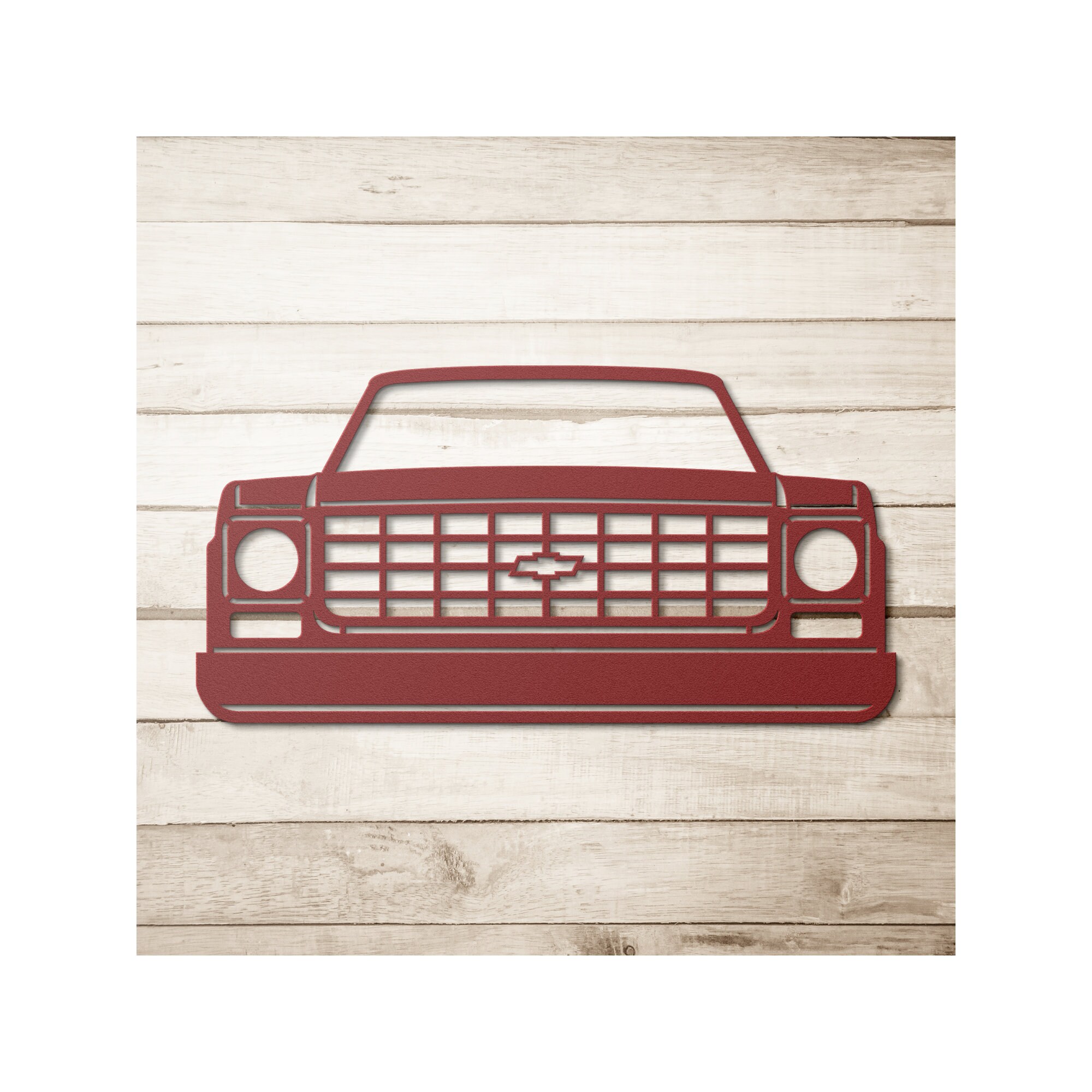 79' Chevy Front Profile Metal Sign - Etsy