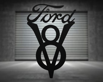 Ford V8 Sign Gift - Etsy