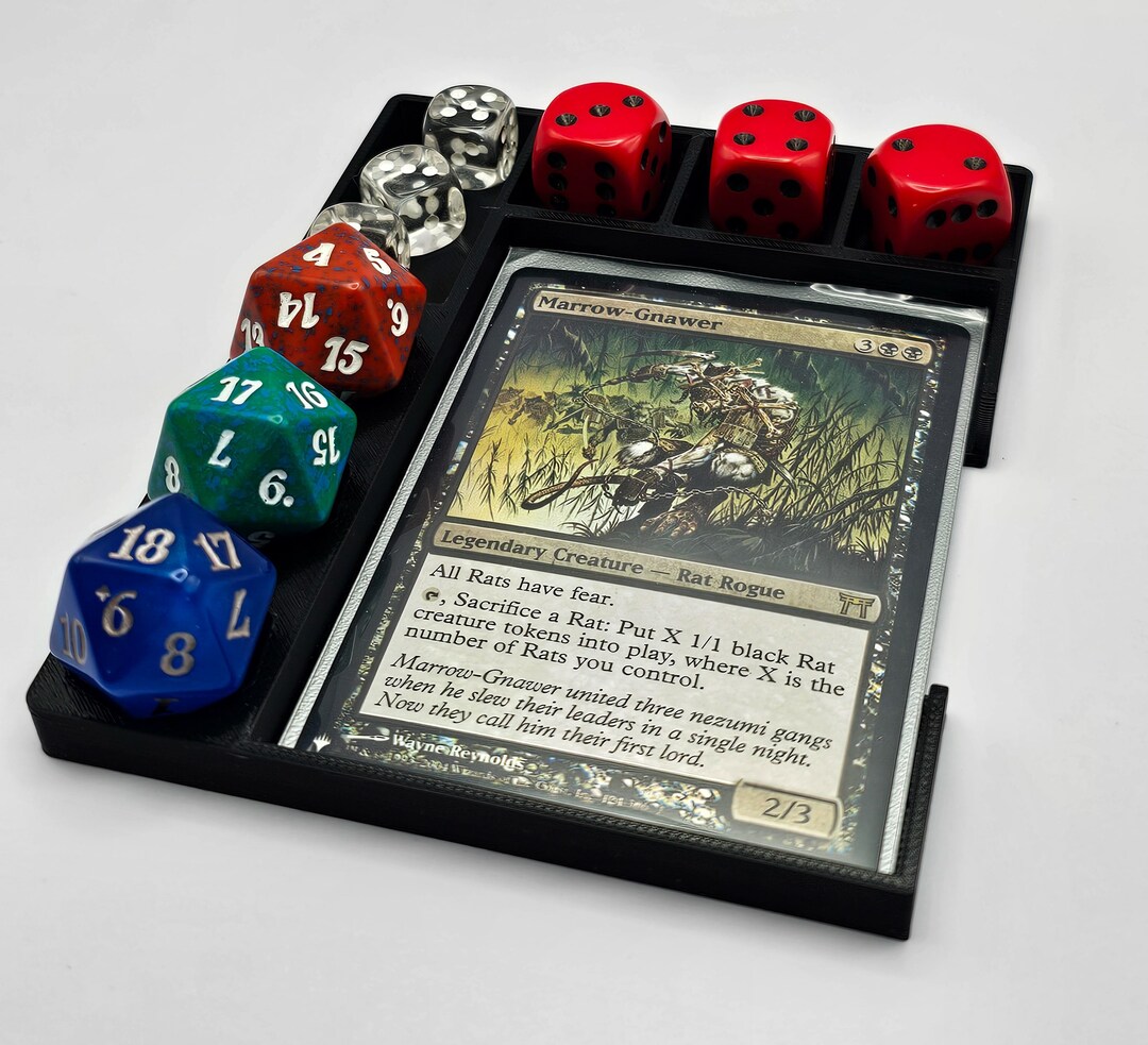 3D Printed Magic the Gathering Commander Organizer Tray - Etsy