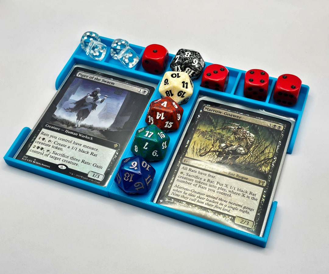 3D Printed Magic the Gathering Partner Commander Organizer Tray - Etsy