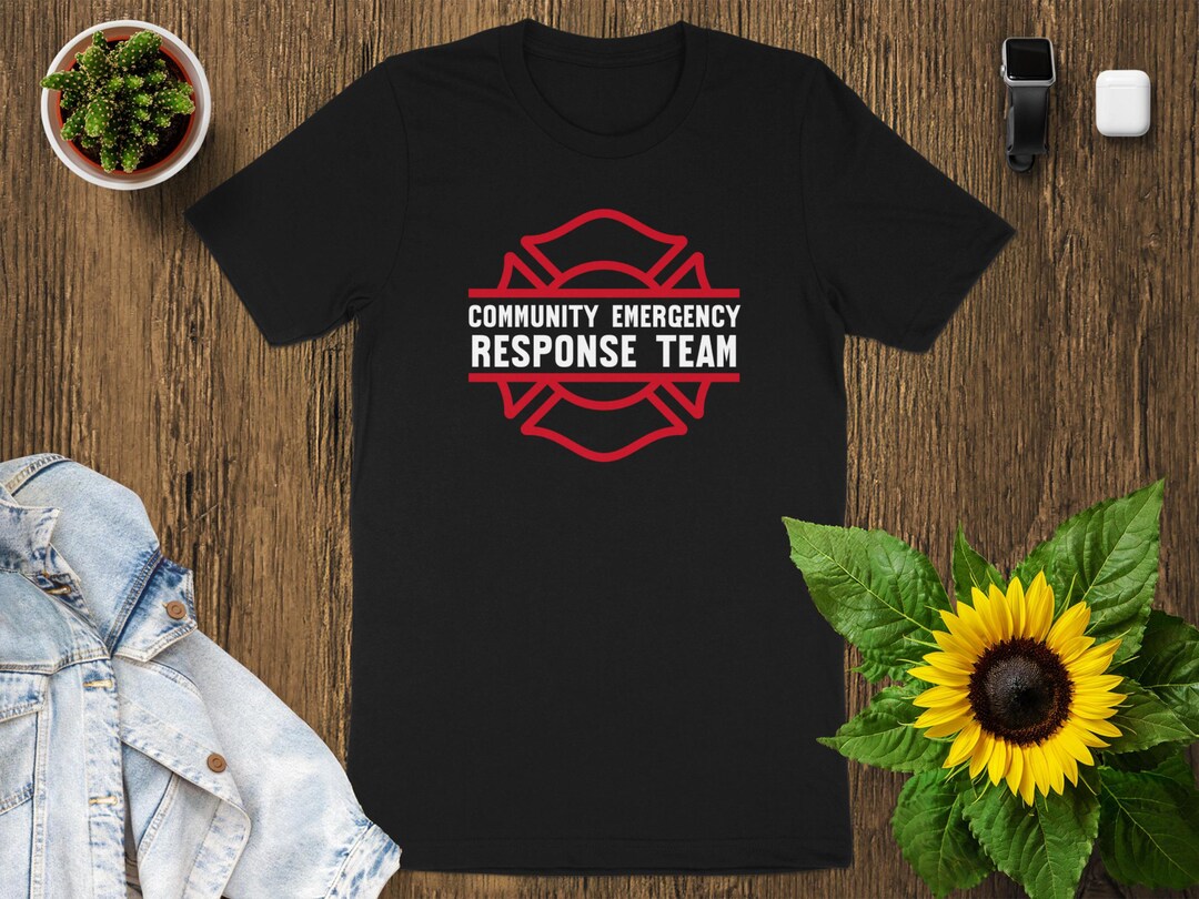 Community Emergency Response Team T-shirt, CERT Apparel, Firefighter ...