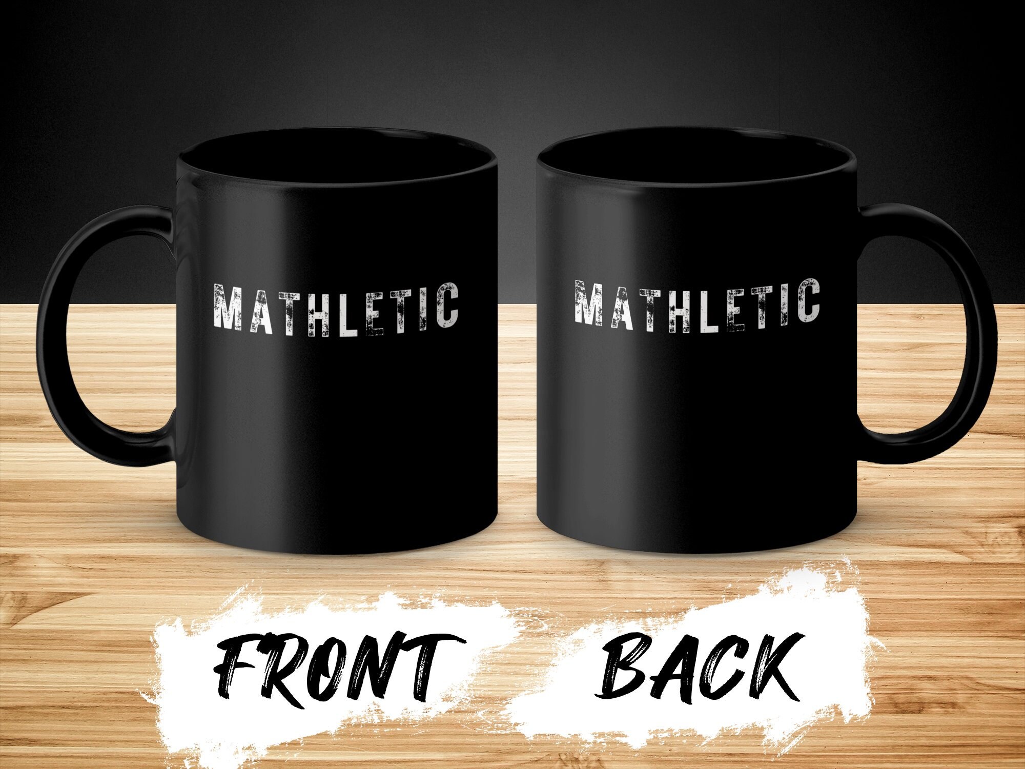 Mathletic Pi Day Humor Mug, Funny Math Student/teacher Coffee Cup ...