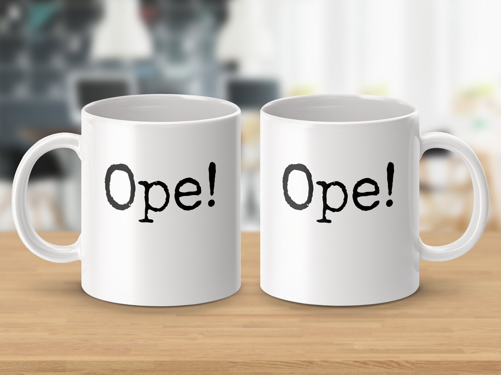 Ope Funny Midwestern Saying Mug, Midwest Humor, Casual Unisex Mug ...