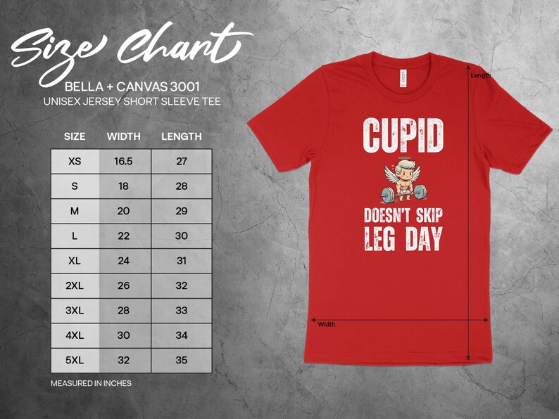 Funny Cupid Doesn't Skip Leg Day Gym T-shirt, Motivational Cupid Shirt ...