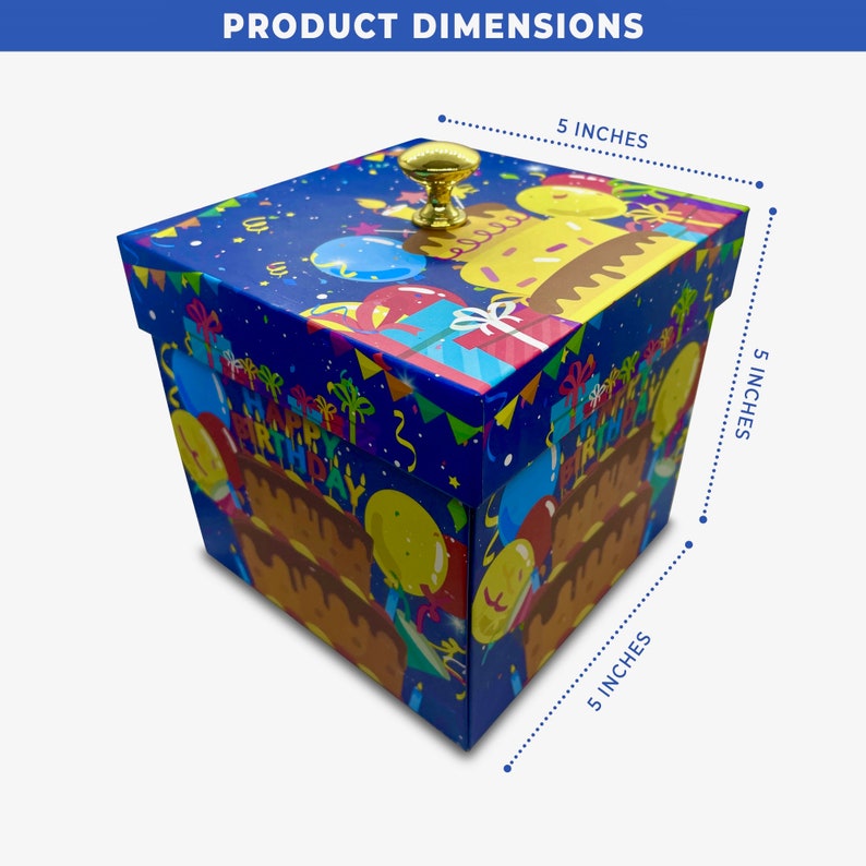 Birthday Surprise Explosion Box - Etsy