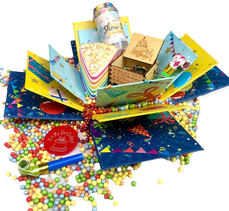 Birthday Surprise Explosion Box - Etsy