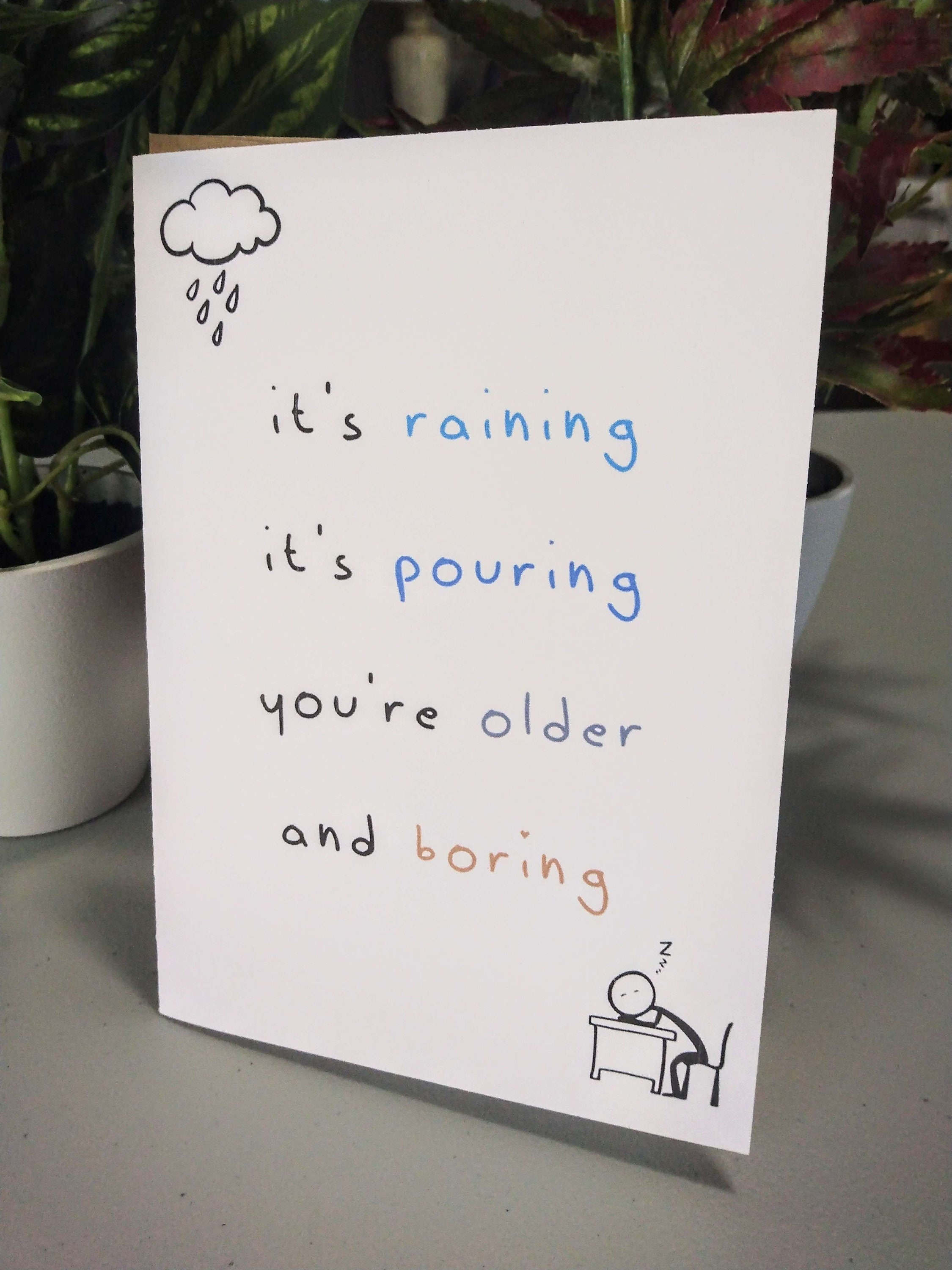 Passive Aggressive Birthday Card - Etsy