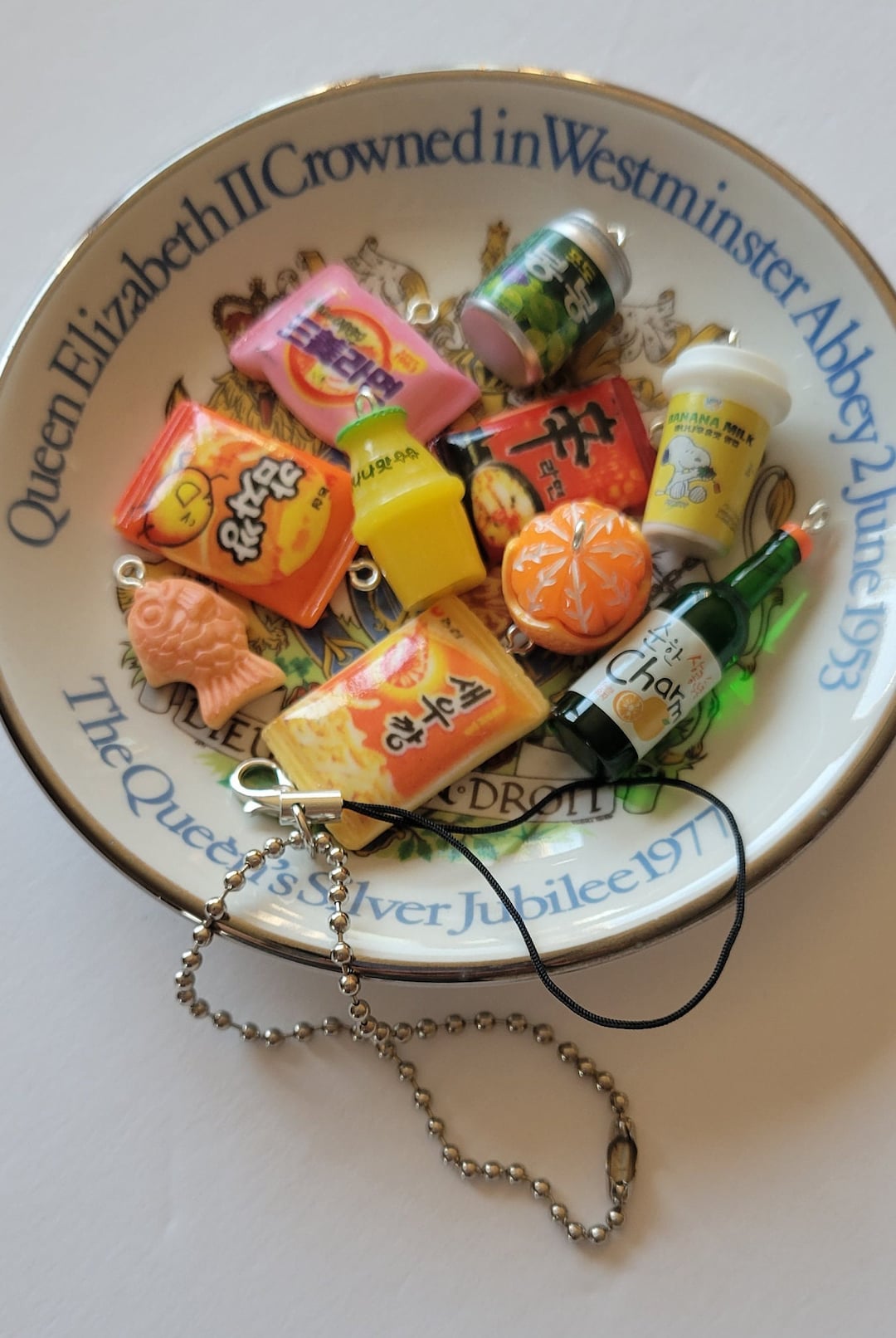 Korean Snack, Ramen Mix Charms - Etsy