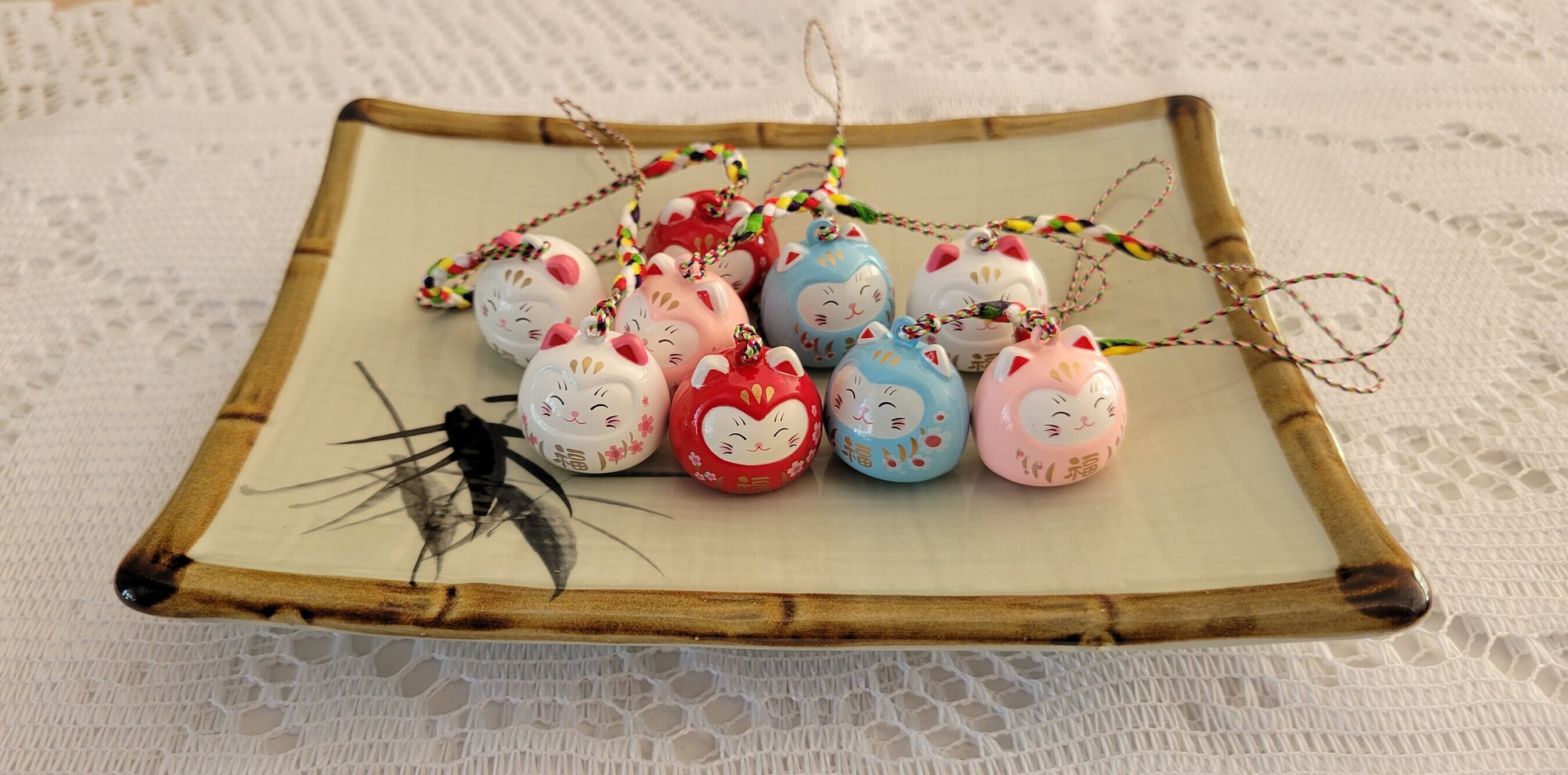 Lucky Cat Phone Charm - Etsy