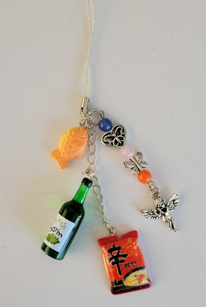 Korean Soju Phone Charm - Etsy