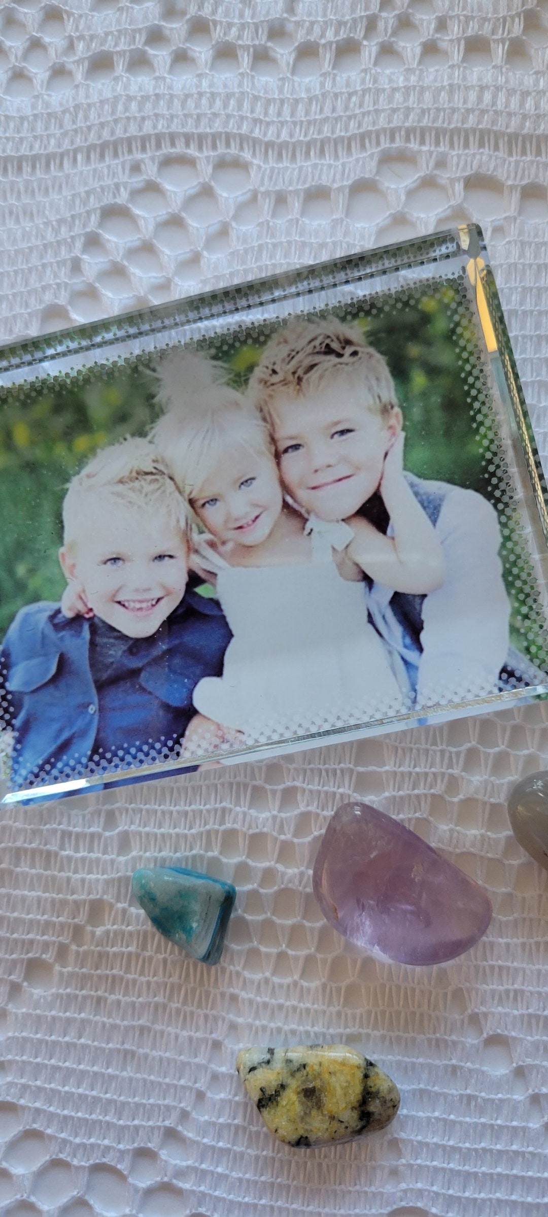 CUSTOM Crystal Photo Frame - Etsy