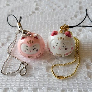 Lucky Cat Phone Charm - Etsy