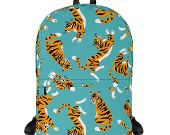 Tiger Backpack - Etsy