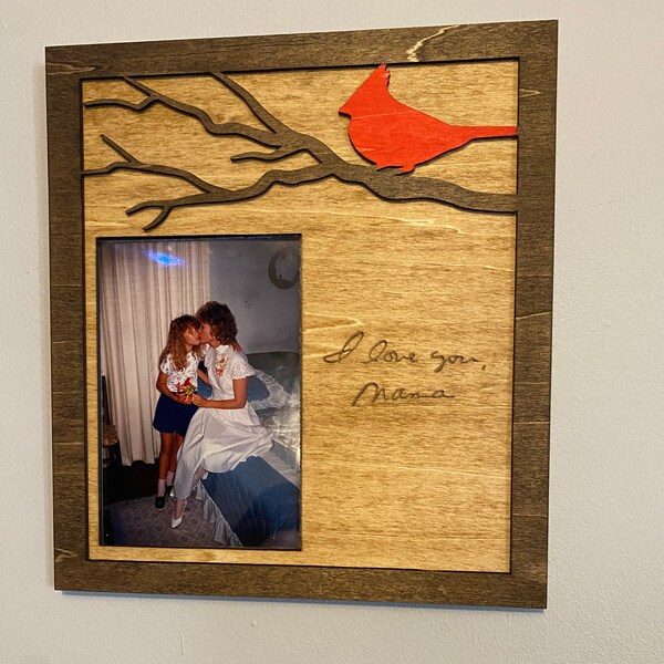 Memorial Handwriting Photo Frame - Etsy