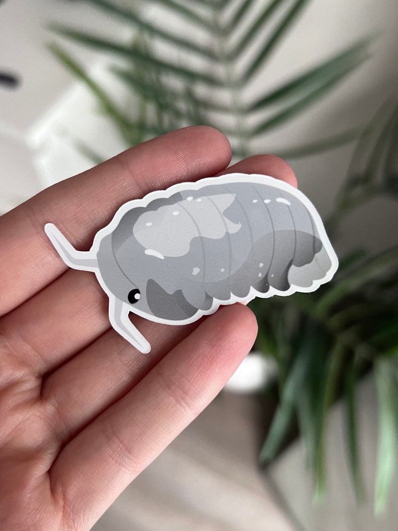 Isopod Stickers 9 Colors Clowns Dwarf White Wild Type - Etsy
