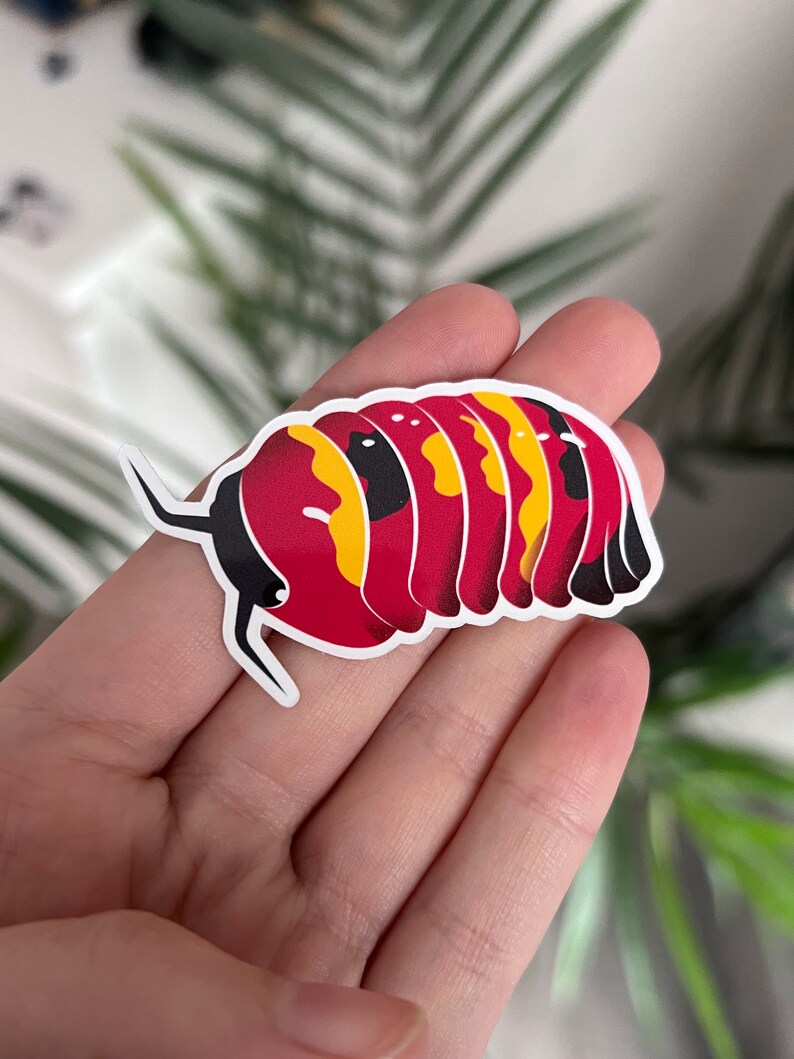 Isopod Stickers 9 Colors Clowns Dwarf White Wild Type - Etsy