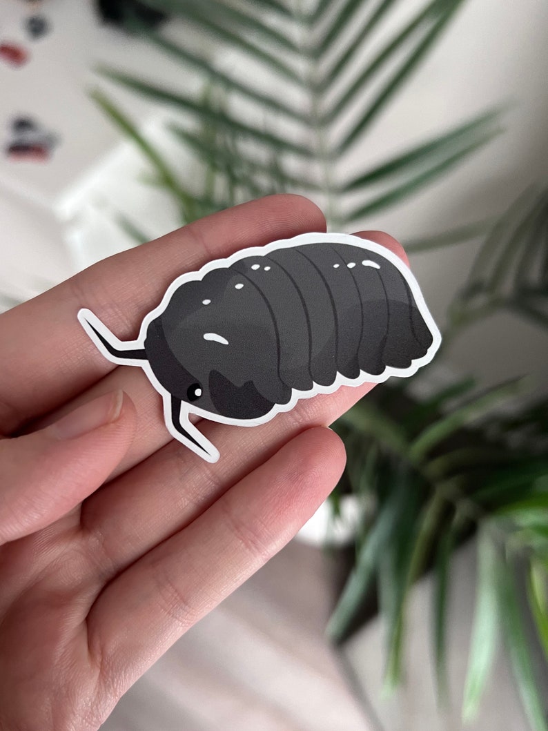 Isopod Stickers 9 Colors Clowns Dwarf White Wild Type - Etsy