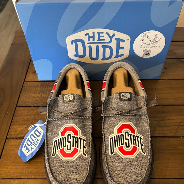 Ohio State Shoes - Etsy
