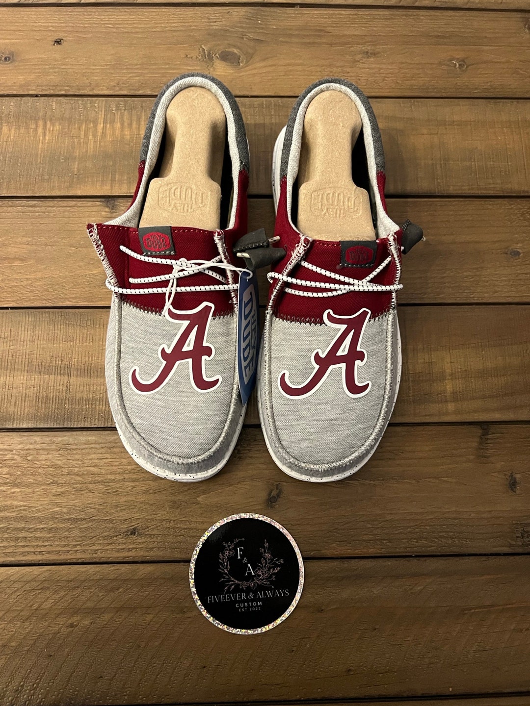 Custom Alabama Dude Shoes Perfect Christmas Gift, Gift for Him ...
