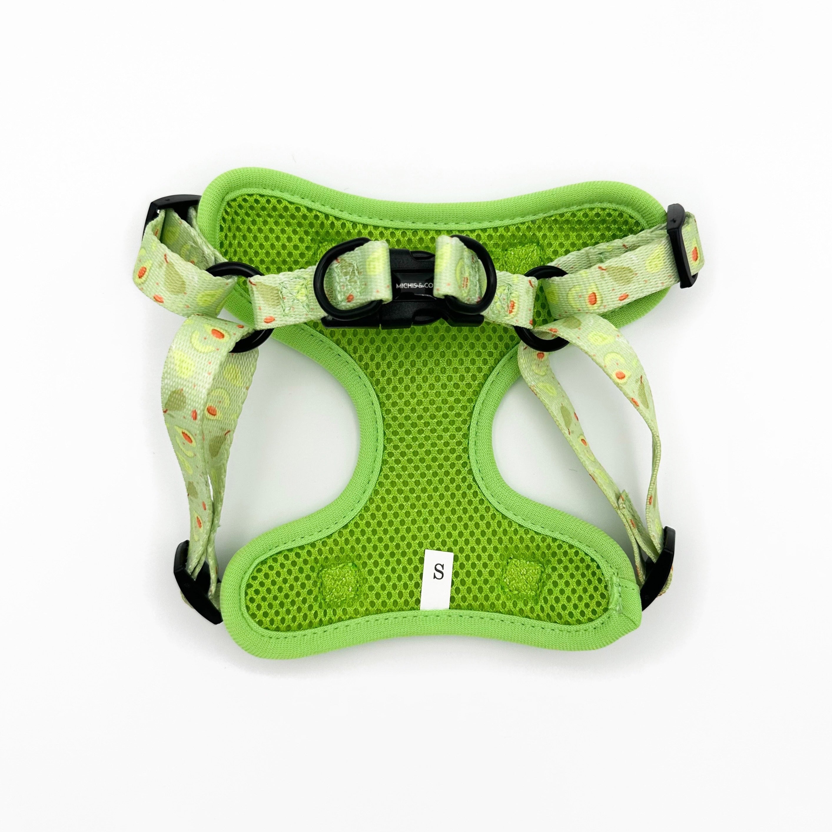 Avocado Dog Harness, Leash and Poop Bag Set, Small Dog Harness, 3-piece ...